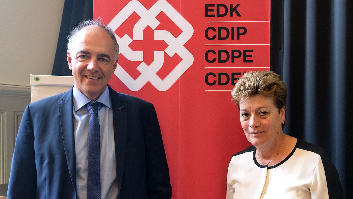 Christophe Darbellay ist neuer Vizepräsident der EDK