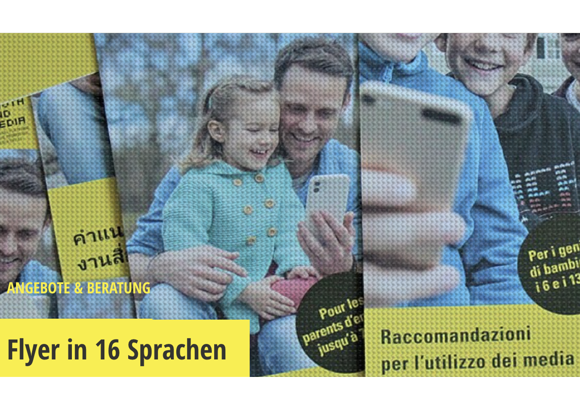 Neue Flyer von «Jugend und Medien» – LCH Neue Flyer von «Jugend und Medien» – LCH